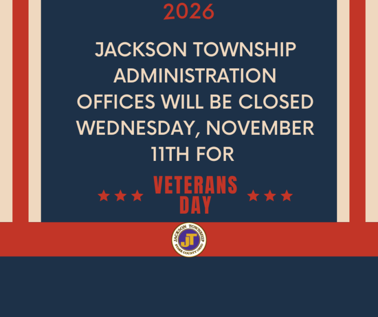 ADMINISTRATION OFFICES CLOSED - Jackson Township, Stark County, Ohio